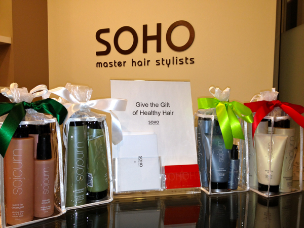 SOHO Hair •• Sojourn Holiday Gift Bags - Who's On Your List This Year?